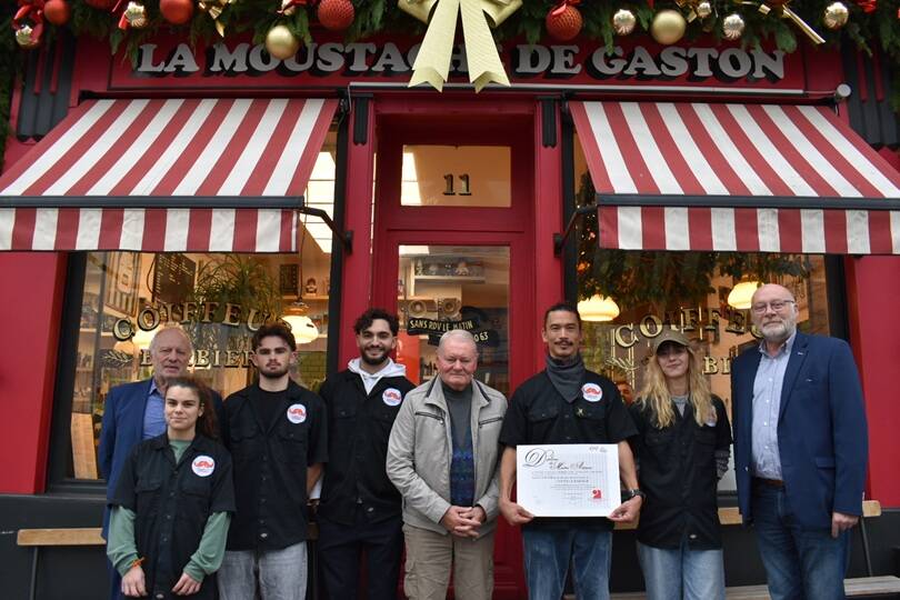 Bertrand Caffenne reçoit le titre de Maître Artisan pour La Moustache ...